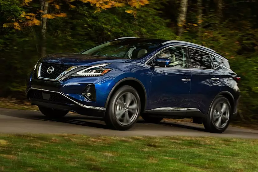 2021-2022 Nissan Murano guida angolare anteriore