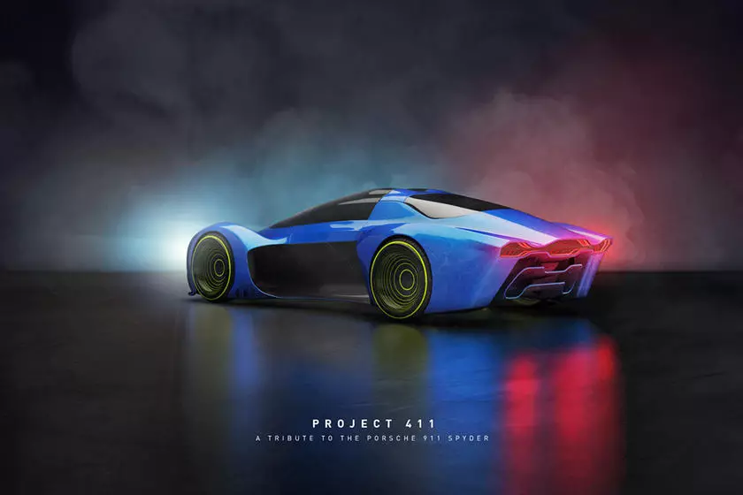 Porsche Project 411 Concept Nêrînek Berbi Pêşerojê ye 37047_5