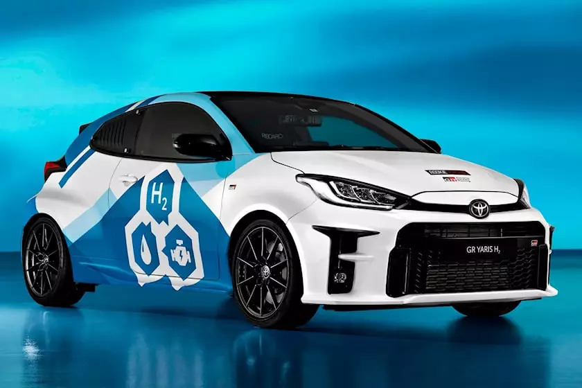 Бо Hydrogen Powered Toyota-и GR Yaris Hot Hatch шинос шавед 37049_1