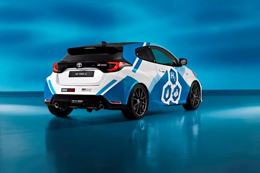 Бо Hydrogen Powered Toyota-и GR Yaris Hot Hatch шинос шавед 37049_3