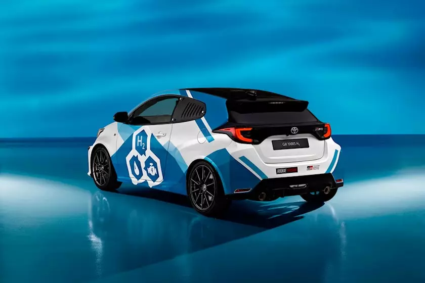 Бо Hydrogen Powered Toyota-и GR Yaris Hot Hatch шинос шавед 37049_5