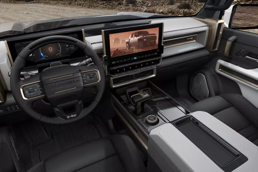 2022 GMC Hummer-dashboard