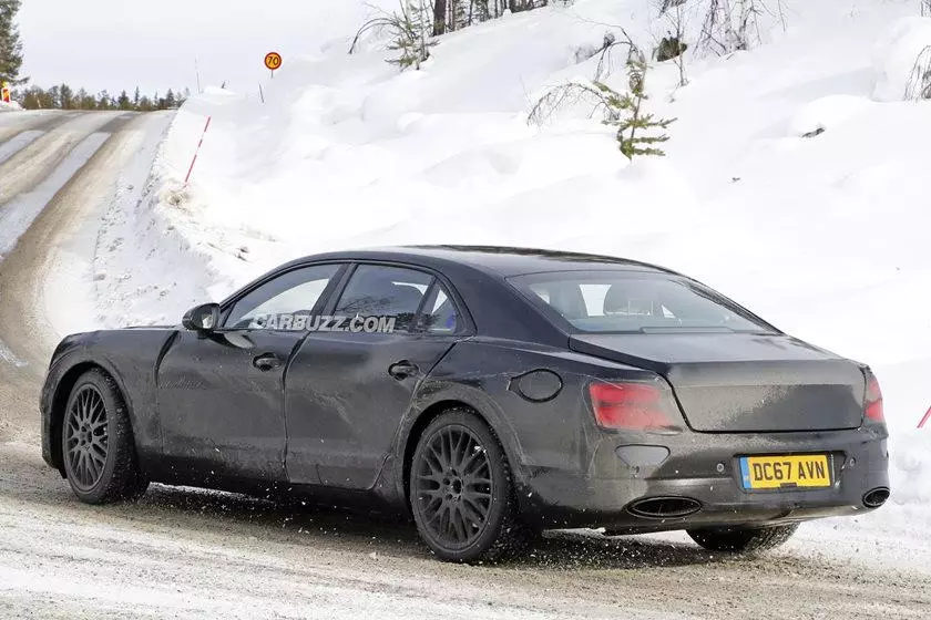 Nýr Bentley Flying Spur lítur glæsilegur út 37462_9