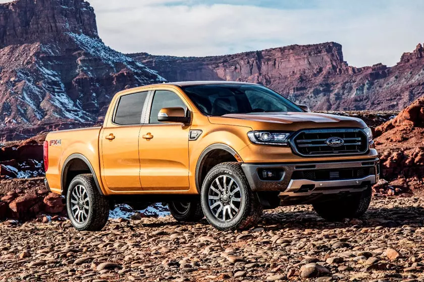 2020-2021 Ford Ranger Front View