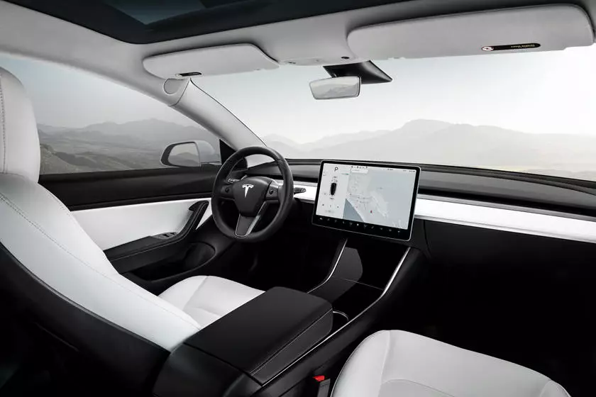 2017-2021 Tesla Model 3 Instrumentpanelo