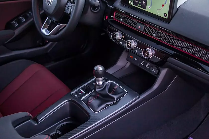 2022 Honda Civic Si Central Console