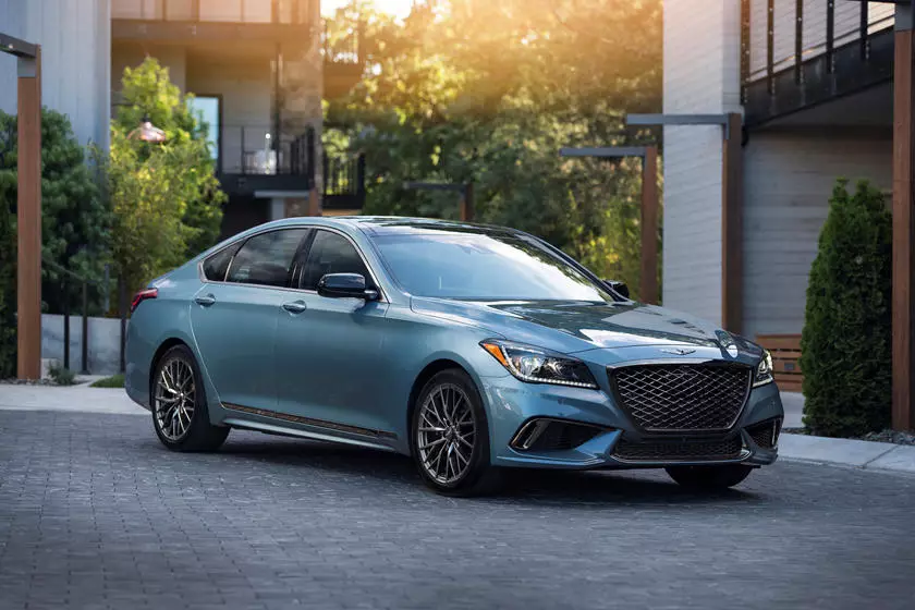 2017-2020 Genesis G80 Sedan Front View