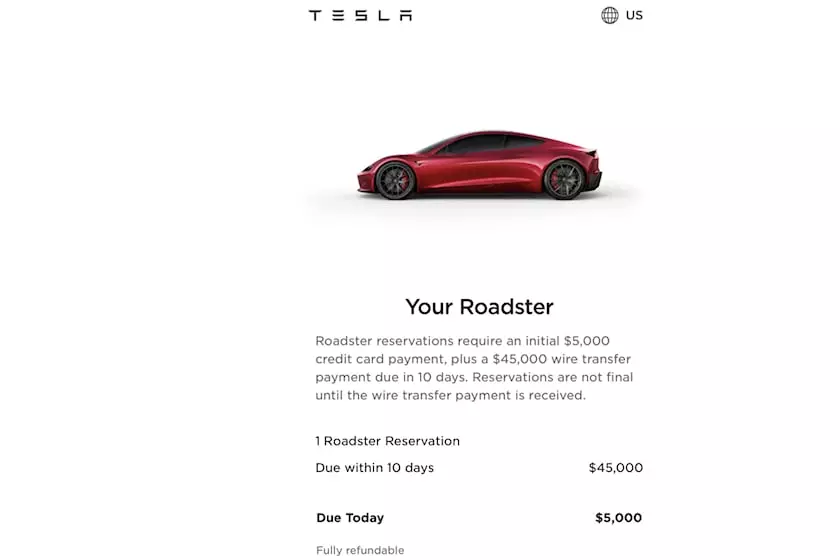 Es gibt ein großes Zeichen dafür, dass der Tesla Roadster nächstes Jahr ankommen könnte 37_1