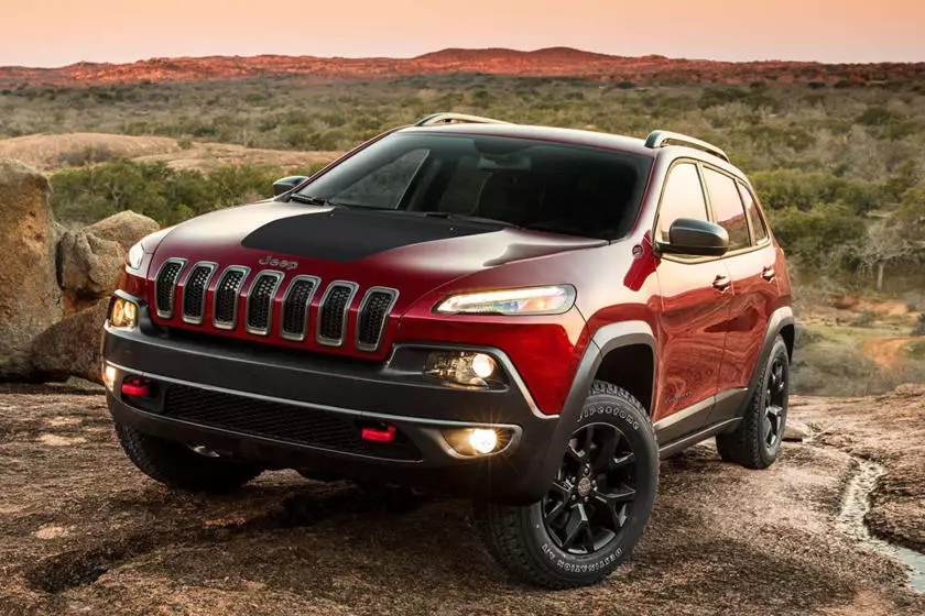 2014-2021 Jeep Cherokee Voorhoekaansig