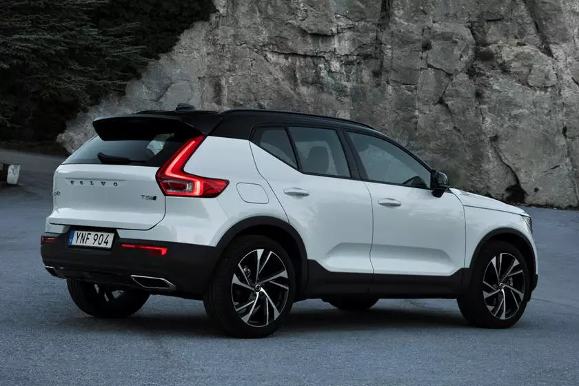 2019-2021 Volvo XC40 trekvart bag højre