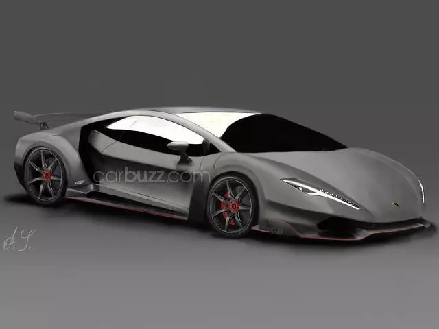 VERDEN EKSKLUSIVT: Lamborghini Centenario er en V12-drevet Huracan 38166_1