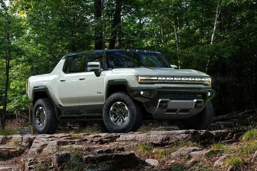 2022 GMC Hummer Front Angle View