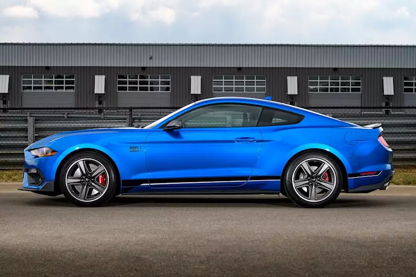 2021-2022 Mustang Mach 1 Side View