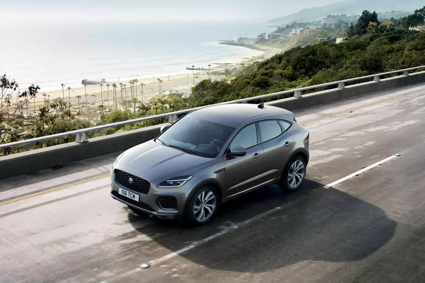 Prezentante La Pli Saĝan, Pli Luksa 2021 Jaguar E-Pace 38612_11