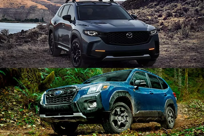 Fampitahana Crossover: Mazda CX-50 Vs. Subaru Forester 38829_1