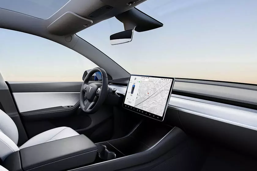 2020-2021 Tesla Model Y informācijas panelis