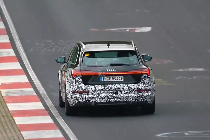 2021 Audi e-tron S espionado caçando o Tesla Model X 38976_6