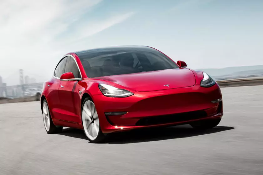 2017-2020 Awoṣe Tesla 3 Wiwakọ Iwaju