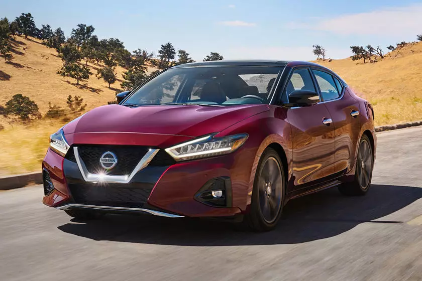 2019-2020 Nissan Maxima Front View Driving