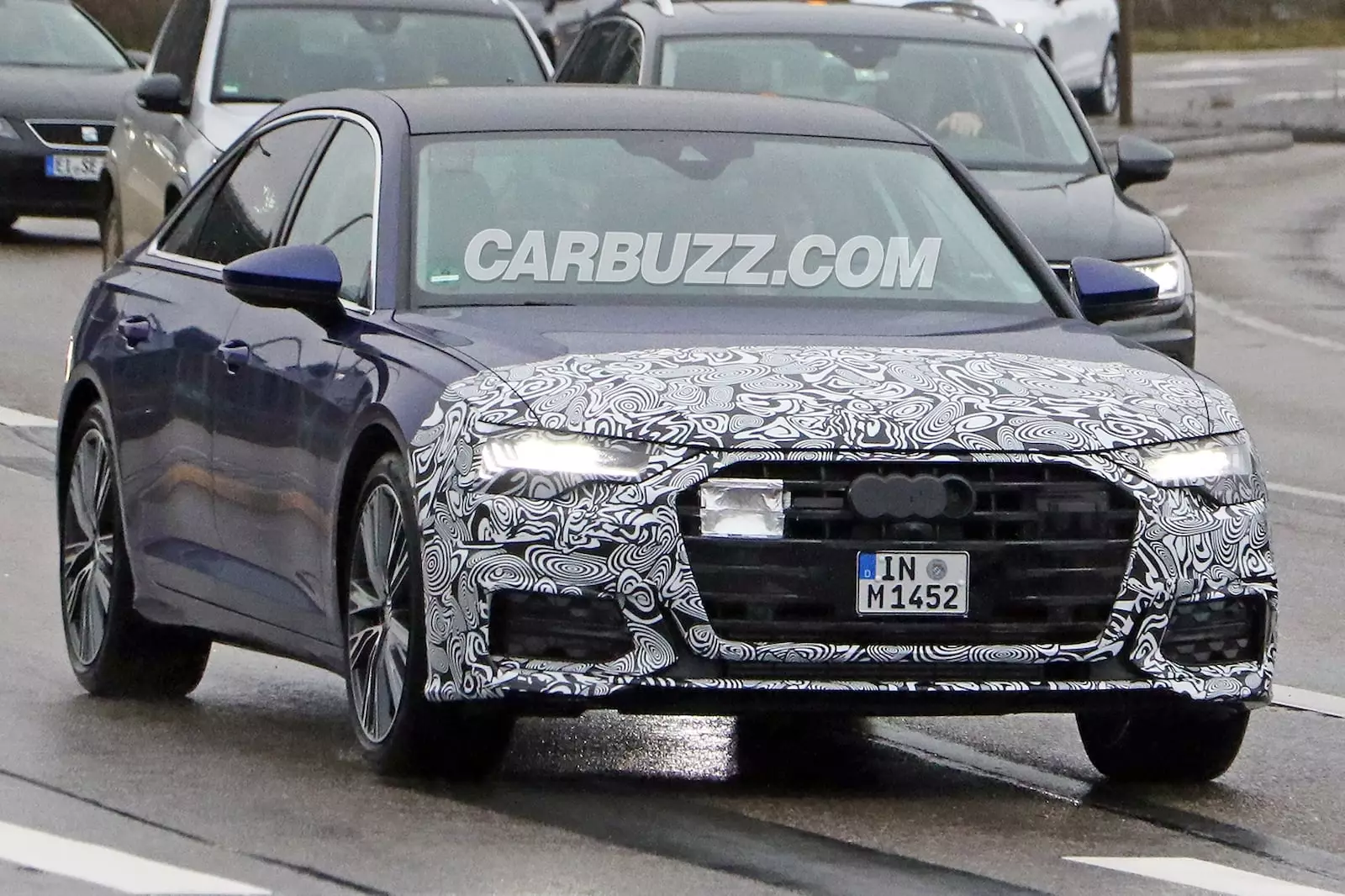 Nov yog Koj Thawj Saib Ntawm 2023 Audi A6 Facelift