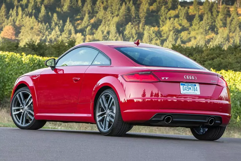 2016-2021 Audi TT Coupe Orqa burchakli ko'rinish