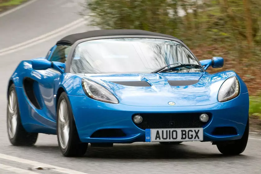 2008-2011 Lotus Elise Front View Driving