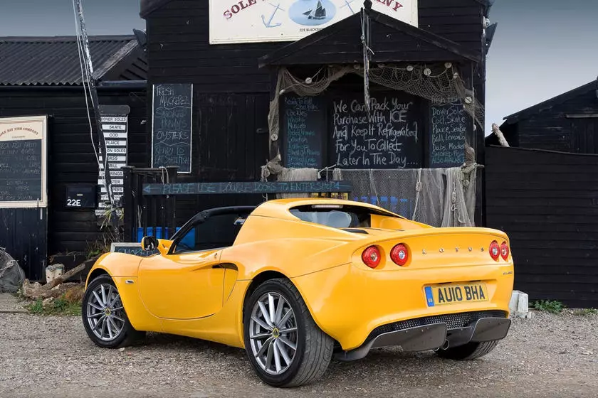 2008-2011 Lotus Elise Rear Angle View