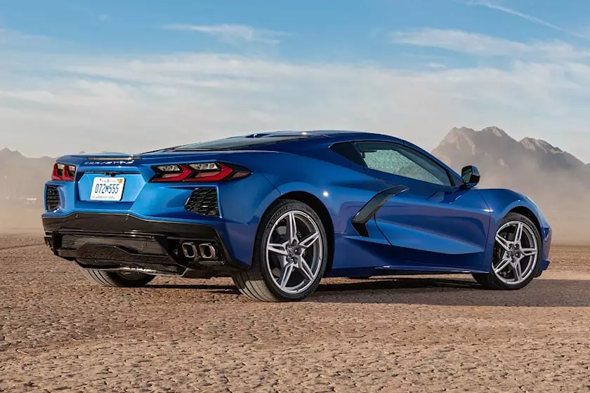 2020-2022 Chevrolet Corvette C8 Հետևի տեսք