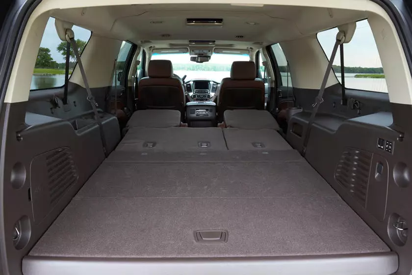 2015-2020 Chevrolet Suburban Maximum Cargo Space