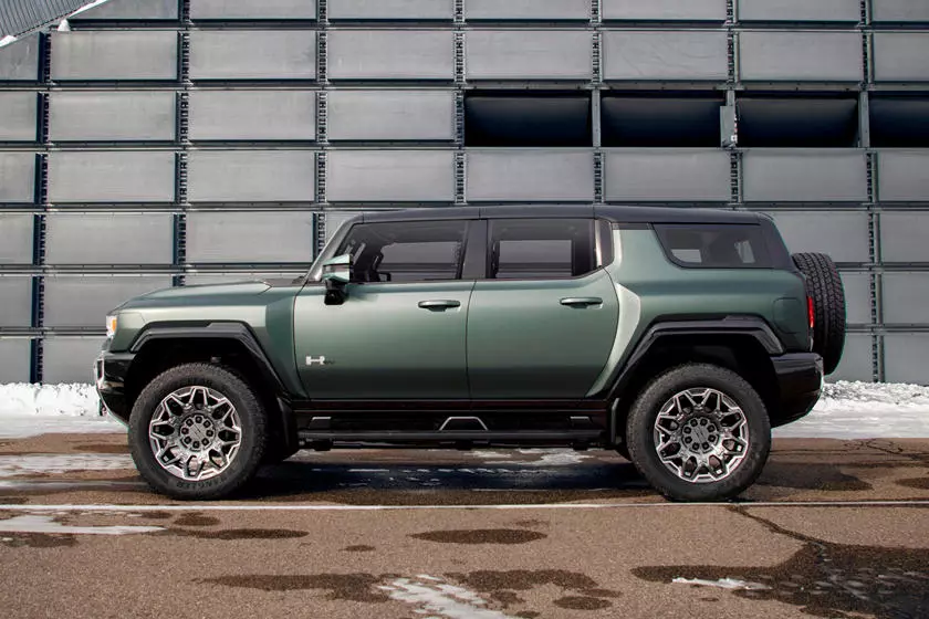 2024 GMC Hummer SUV Vedere laterală