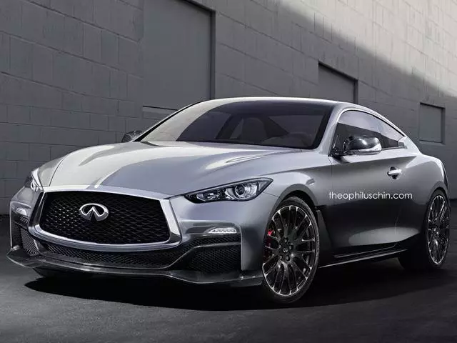 Ang Infiniti Kinahanglan nga Motubo ang Usa ka Pares Ug Buhaton Kini nga Q60 Eau Rouge Coupe 39683_1