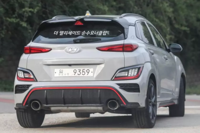 2022 现代科纳 N 看起来很渴望高尔夫 GTI 血液 39845_11