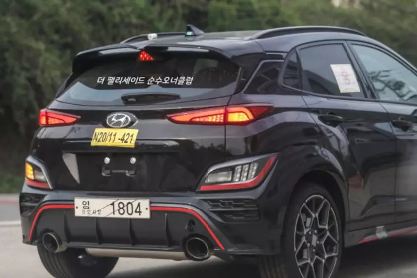 2022 Hyundai Kona N ਗੋਲਫ GTI ਖੂਨ ਲਈ ਭੁੱਖੀ ਲੱਗਦੀ ਹੈ 39845_4