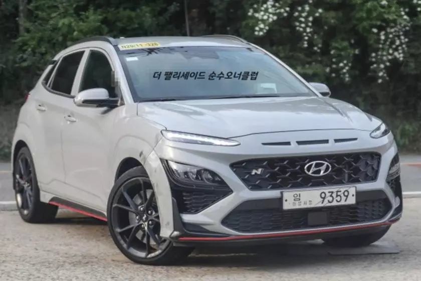 El Hyundai Kona N 2022 sembla afamat de sang de Golf GTI 39845_9