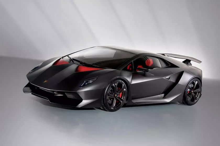 Lamborghini Sesto Elemento Vooraanzicht van 2011