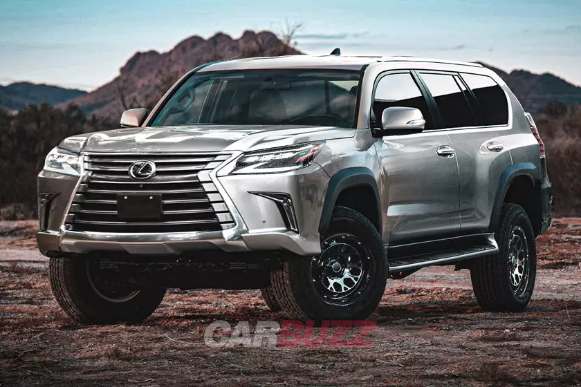 Scurgeri: Lexus LX 600 VIP va fi un nou SUV de top 39993_4