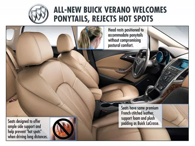 De Buick Verano: ontworpen voor luxe en de accommodatie van paardenstaarten. Ernstig. 40023_1