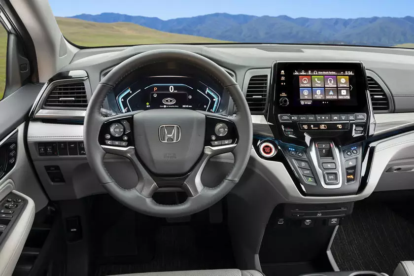2021-2022 Dashibodi ya Honda Odyssey