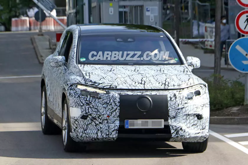 Mercedes EQS SUV Spied Nyiapkeun Pikeun Nangkep Tesla Model X 40096_1