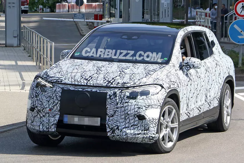 Mercedes EQS SUV Spied Nyiapkeun Pikeun Nangkep Tesla Model X 40096_3