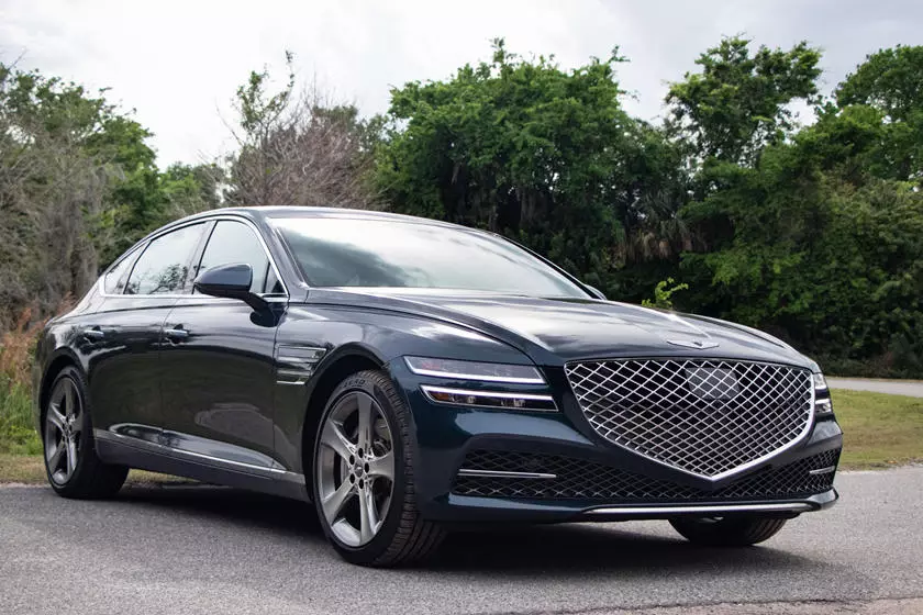 2020-2021 Genesis G90 فارورډ لید