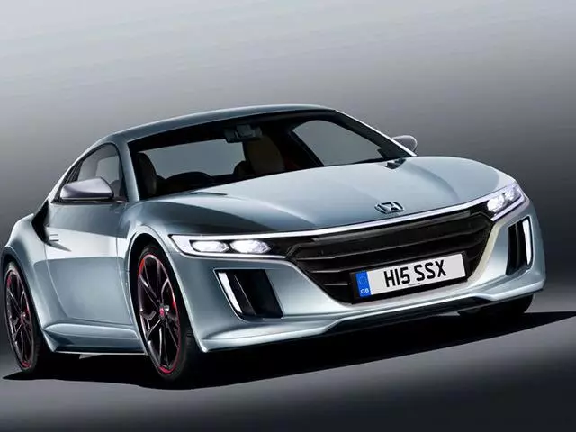 Маслиҳатҳои олии иҷроияи Honda Baby NSX ба воқеият мубаддал мешавад 40294_1