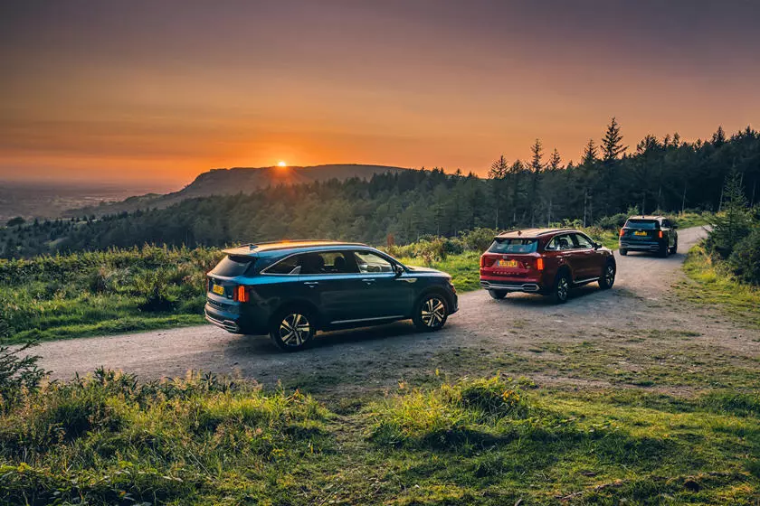 Kia Sorento 2021 Tpoġġi Il-Brejkijiet Fuq Ħabtiet Multipli 40391_3