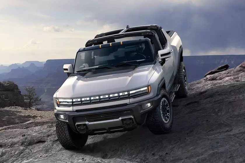 2022 GMC Hummer ئالدى كۆرۈنۈشى