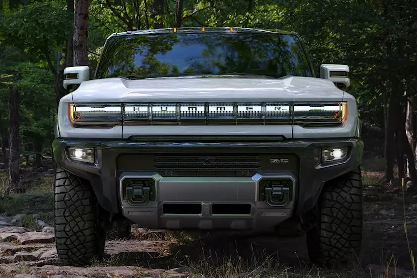 2022 GMC Hummer Pamje e përparme