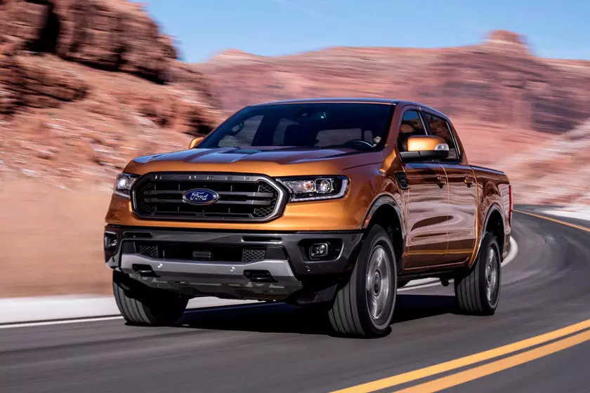 Ford Ranger 2020-2021 en movimiento