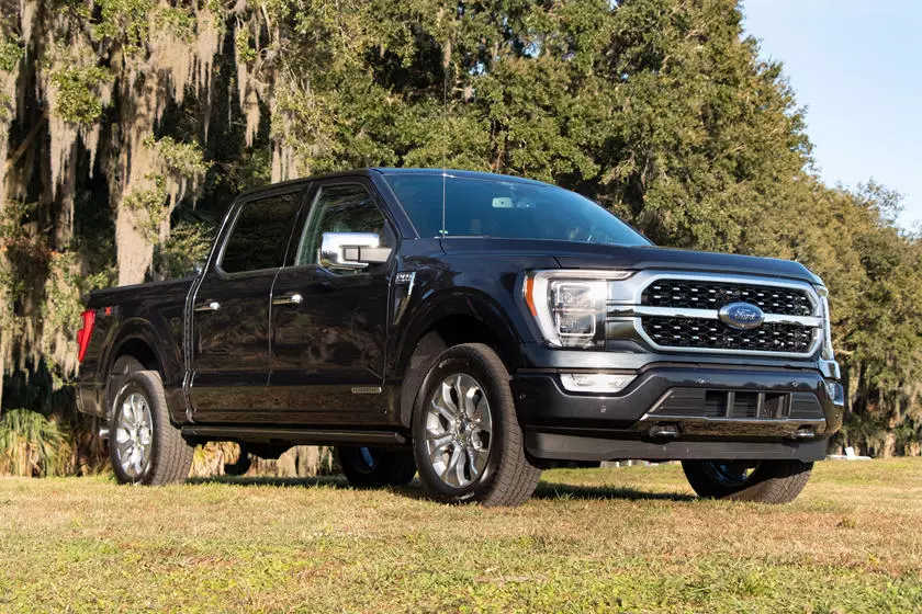 2021 Ford F-150 frontaal aspekt