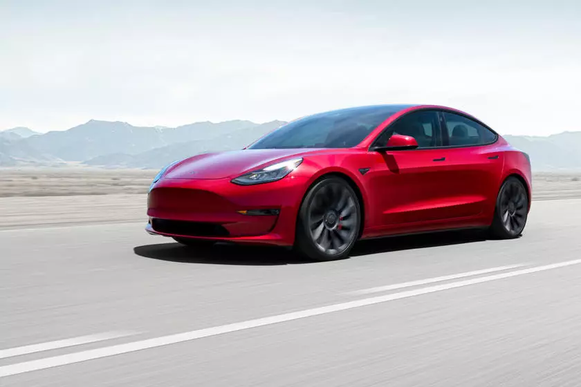 2017-2021 Tesla Model 3 Vooraansig bestuur