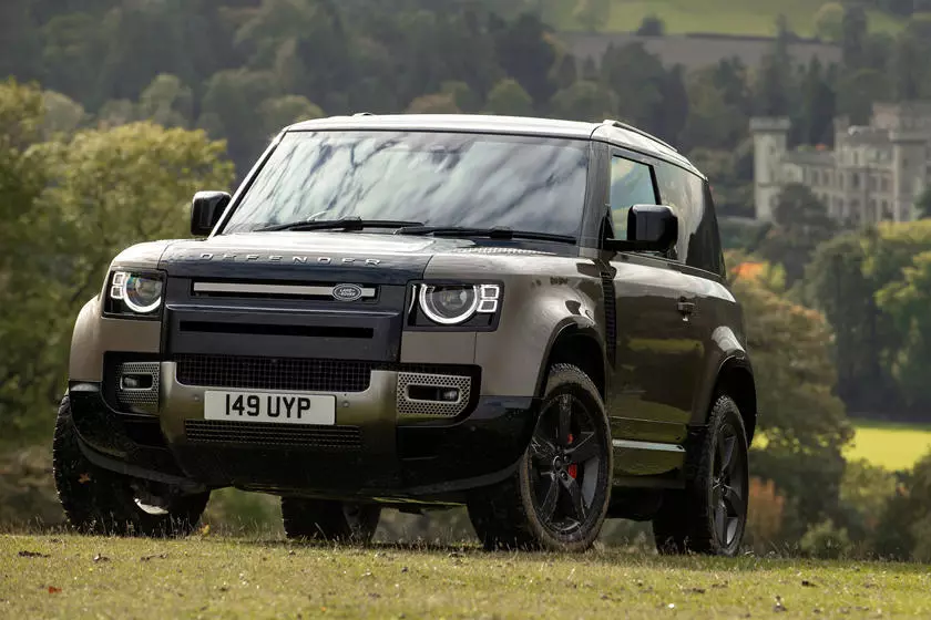 2020-2022 Land Rover Defender Frontal Aspect