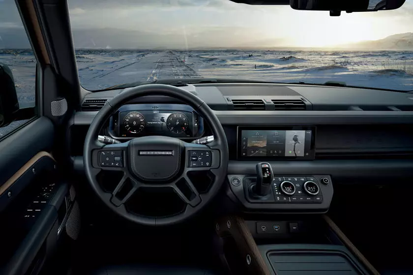 2020-2022 Land Rover Defender Driver Area